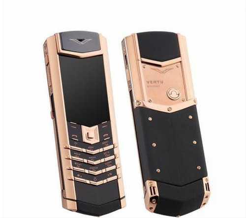 Vertu Signature PVD классическое красное золото