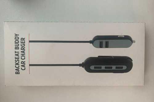 Зарядное устройство USB для авто 5 слотов
