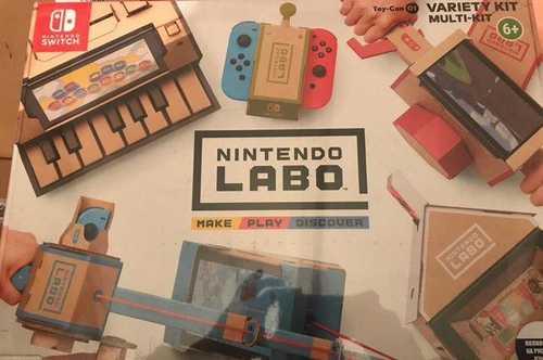 Nintendo Labo набор Ассорти (новый,в пленке)