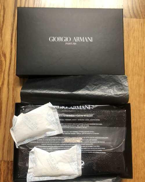 Клатч сумка Giorgio Armani новый