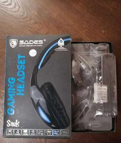 Компьютерная гарнитура Sades sa-902 snuk