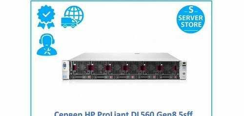 Cервер HP ProLiant DL560 Gen8 5sff / 512Gb