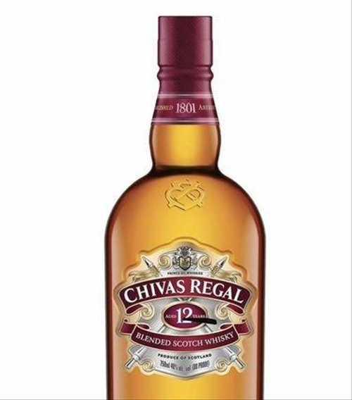 Бутылка пустая из под Шотландского виски Chivas Re