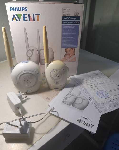 Радионяня avent Phillips scdp 480/00