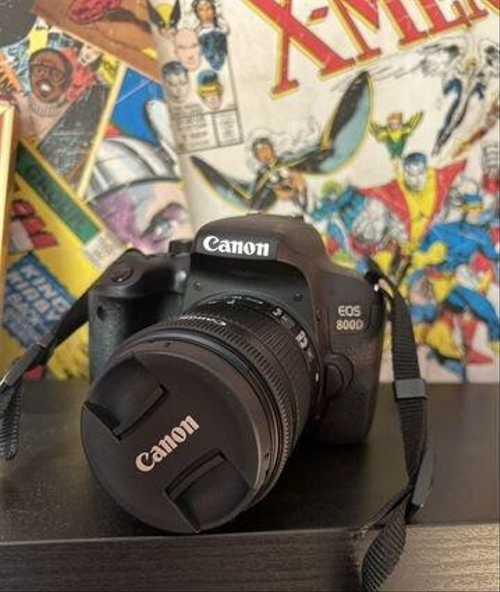 Фотоаппарат canon 800d