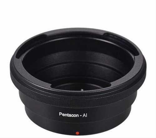 Nikon кольцо адаптер Pentacon 6