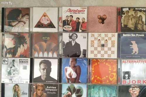 CD диски, компакт диски музыкальные. Часть 1