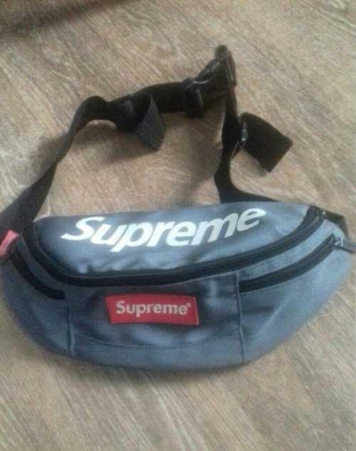 Сумка, бананка "Supreme"