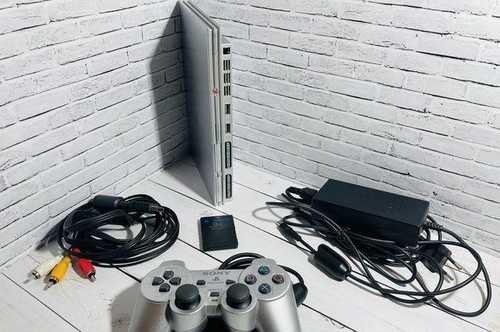 Sony PlayStation 2 Slim + Карта Памяти и Игра