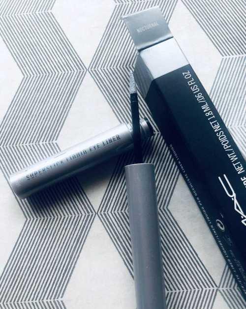 Mac superslick Liquid eye-liner Подводка Новая Ори