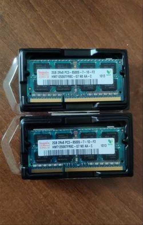 Оперативная память SO-dimm DDR3 HMT125S6TFR8C 4Gb