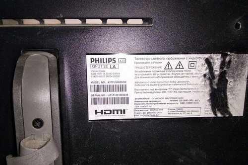 Телевизор Philips 42PFL6008S/60