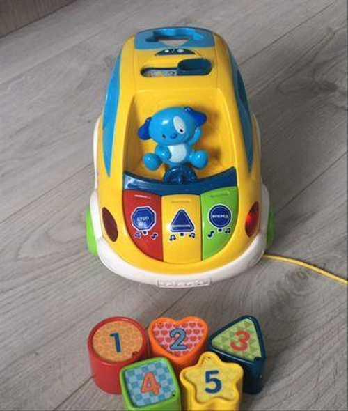 Веселый автомобиль vtech сортер