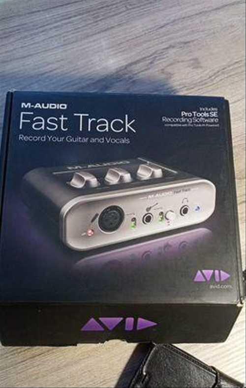 Внешняя звуковая карта m audio fast track usb