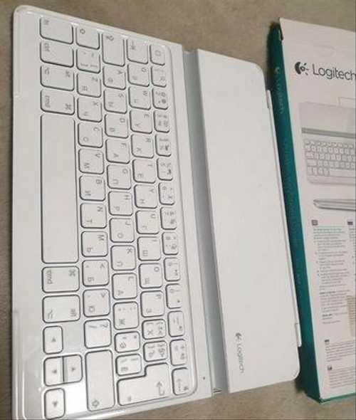 Клавиатура logitech для Apple ultrathin keyboard