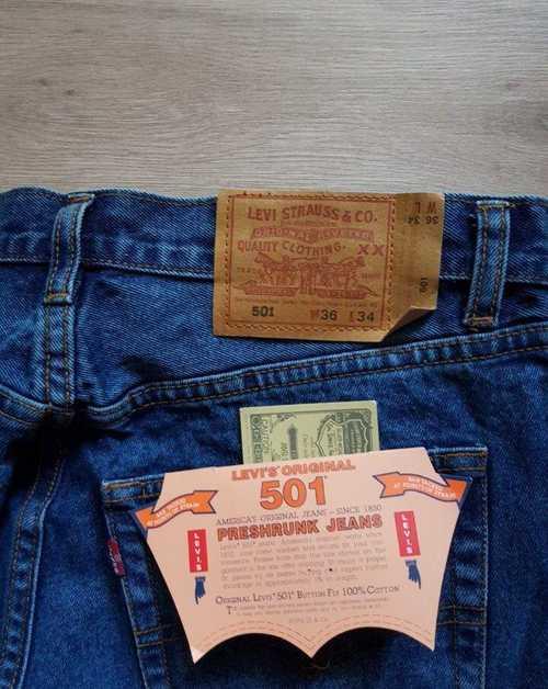 Джинсы Levi's 501 новые