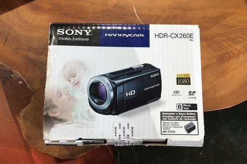 Видеокамера sony hdr cx 260e