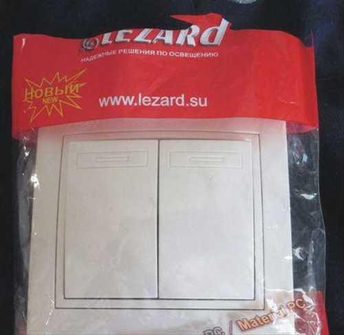 Выключатель Lezard двойной