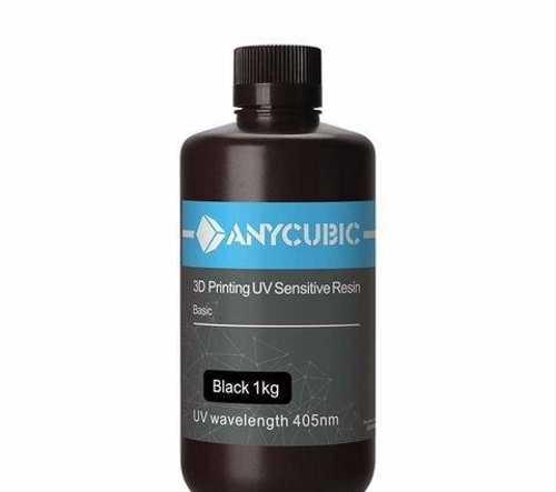 Anycubic Rapid Black Resin 1L (фотополимер)