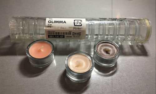 Подсвечники икеа glimma новые