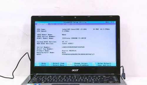 Ноутбук Acer 4820TG-353G32