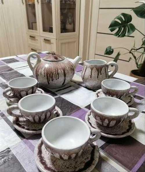 Сервиз болгарский чайный керамический
