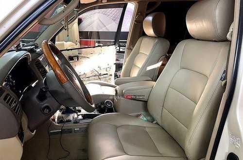 Обшивка передних сидений Lexus LX470