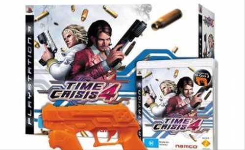 Time Crisis 4 + Пистолет G-Con 3 (PS3, английская
