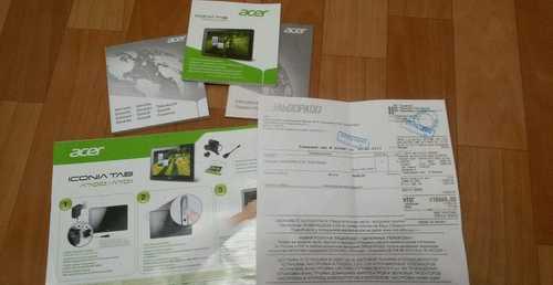 Планшет Acer Iconia Tab A701