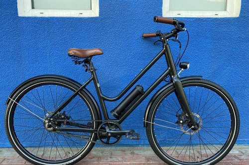 Легкий E-bike AMX step Stealth /Carbon drive