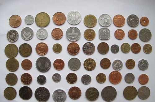 Подборка иностранных монет
