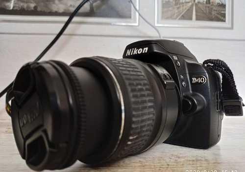 Nikon D40 18-55