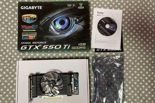 Видеокарта gigabyte GTX 550Ti 1Gb