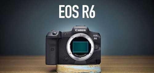 Фотоаппарат Canon EOS R6 новый,обмен,гарантия