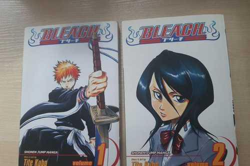 Манга Bleach "Блич" 1,2 том (на английском языке)