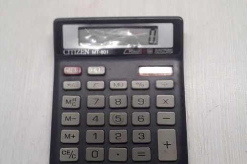 Калькулятор citezen MT-801