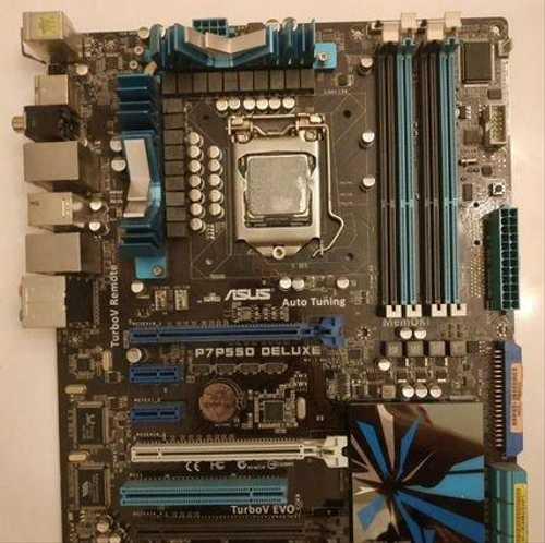 Intel Xeon X3450+asus P7P55D Deluxe+8GB DDR3