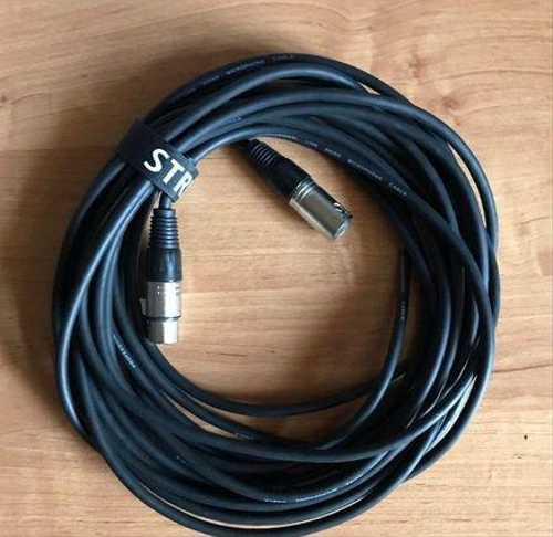 Микрофонные кабели XLR мама папа от 1 до 10 м