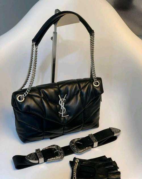 Сумка YSL Saint Lauren Loulou Peffer Small