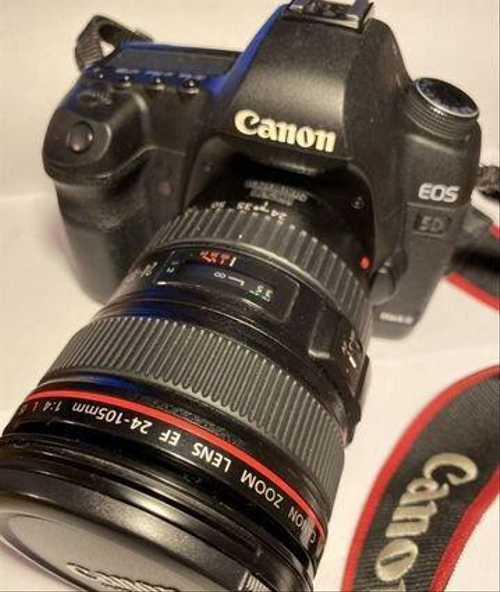 Canon 5d mark ii kit 24-105 фотоаппарат / камера