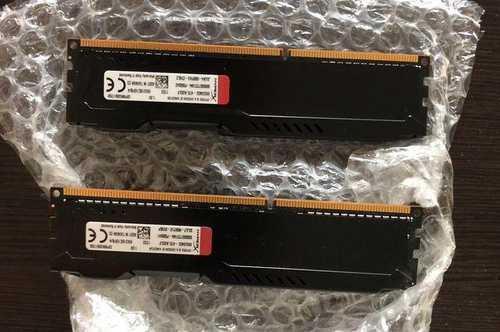 Оперативная ram ддр3 8гб (hyperx of kingston)