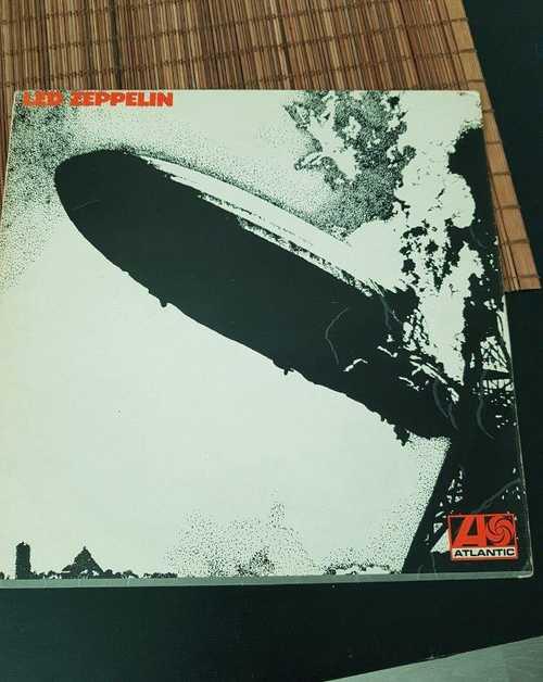 Led Zeppelin 1 uk red plum