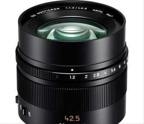 Panasonic 42.5mm f/1.2 DG asph OIS Nocticron (H-NS