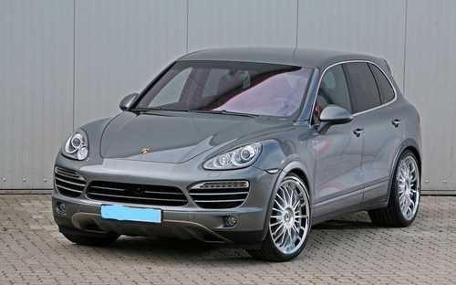 Porsche Cayenne 958 2012 ходовые огни