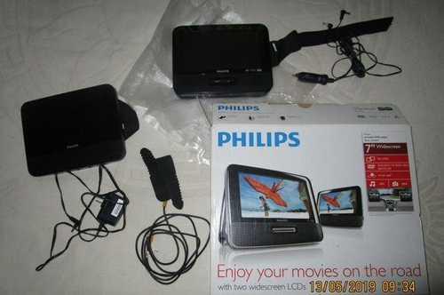 Портативный DVD player Philips PD7012