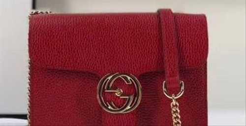 Gucci сумка красная 510304 LUX