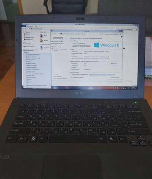 Ноутбук sony vaio vpcsb2z9r