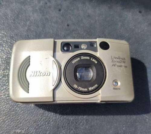 Плёночный фотоаппарат Nikon lite touch zoom 70w
