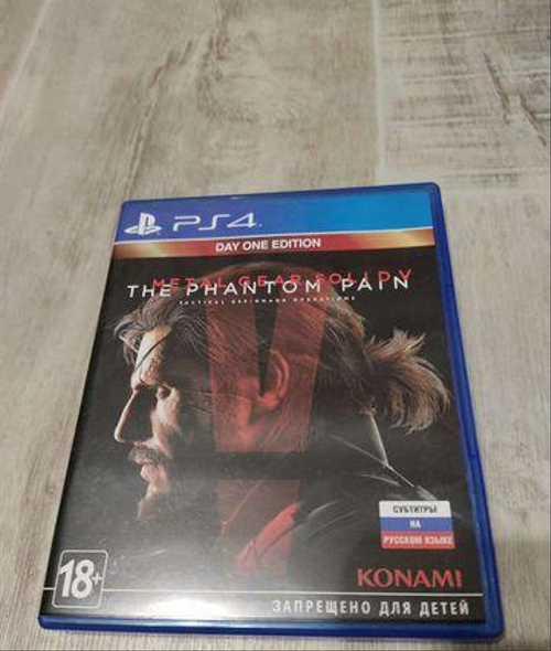 Metal gear solid v the phantom pain ps4 пс4