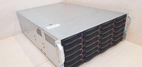 4U/2xE5-2609v2/X9DRD-7LN4F/24HDD3.5/SAS2308/2x920W